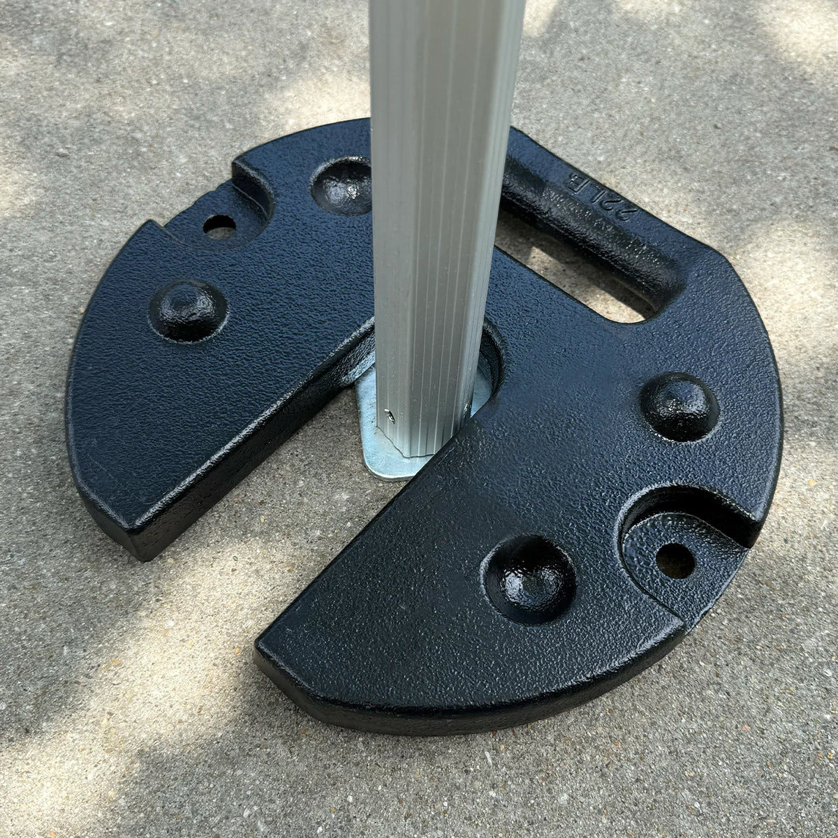 22lb Stackable Weight Plate – Compact Shelter